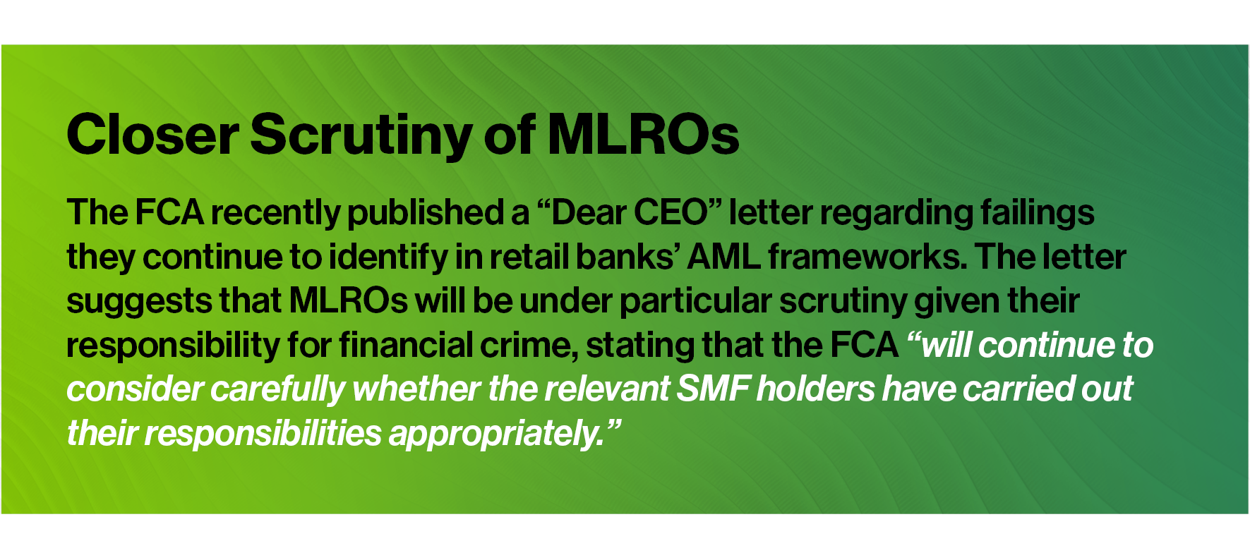 The FCA’s Recent Guidance on Competency and Capability Expectations for ...